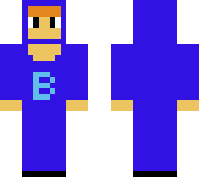 blue man | Minecraft Skin