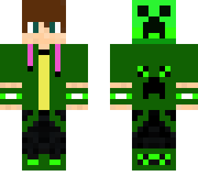 EYSTREAM CREEPER | Minecraft Skin