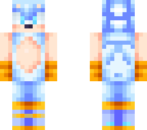 hyper sonic | Minecraft Skins