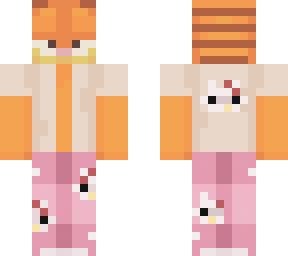 Upgraded version Garfield | Minecraft Skin