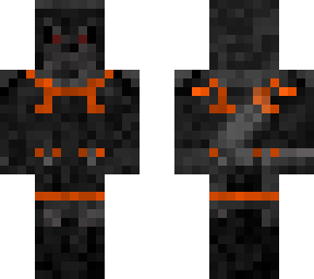 Black taskmaster | Minecraft Skin