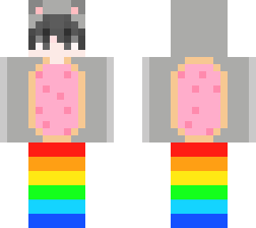 eboy matching nyan cat | Minecraft Skin