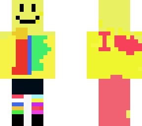 rainbow noob | Minecraft Skins