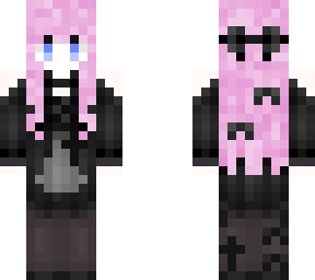 pink goth | Minecraft Skins