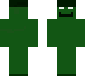 Random smiling green guy | Minecraft Skin