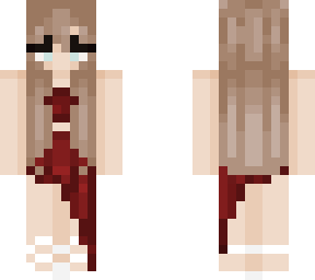 red dress | Minecraft Skin