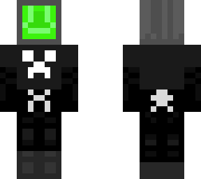 spider/creeper-man holding ninkonas tv | Minecraft Skin