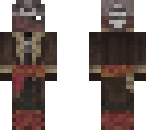 Frontier Hazmat Rust | Minecraft Skin