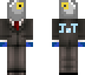 Realistic Fish Head V2 | Minecraft Skin