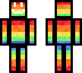 RGB monster (fixed and better) | Minecraft Skin