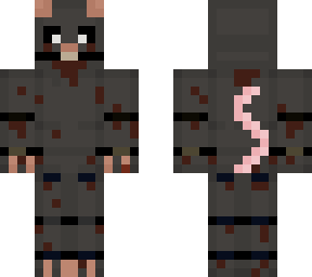 Springlocked Rat Animatronic | Minecraft Skin