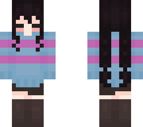 frisk self insert :3 | Minecraft Skin