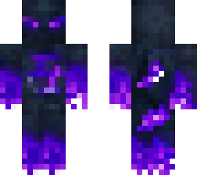 Indigo Demon Steve | Minecraft Skin