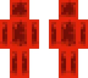 Redstone man | Minecraft Skin