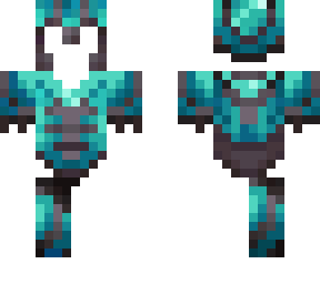ParrotX2 with Netherite silence armor trim | Minecraft Skin