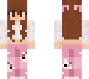 - Pyjama Girl - | Minecraft Skin