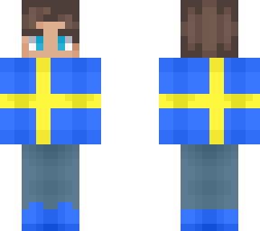 6th of juni (Sweden national day) | Minecraft Skin