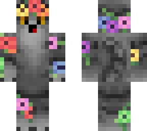 Blossoming with pride (Flowers) + Call_Me_Lion | Minecraft Skin