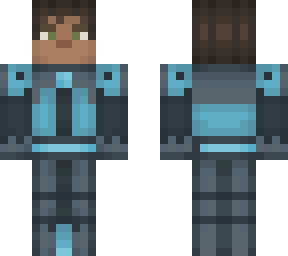 Jesse (MCSM) (Cyan Armor) | Minecraft Skin