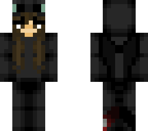 Night Fury Girl | Minecraft Skin