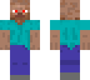Rage Steve without hair | Minecraft Skin