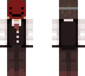 Red smile | Minecraft Skin