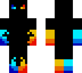 fire and ice | Minecraft Skins