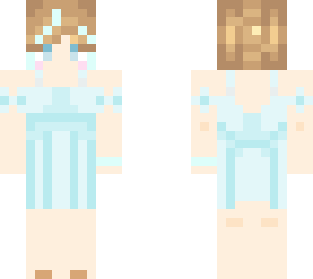 blue dress | Minecraft Skins