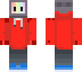 LOGGY GAMER . RED SKIN VERSION | Minecraft Skin