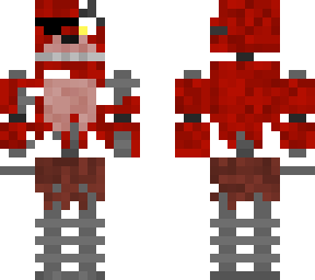 withered foxy | Minecraft Skins