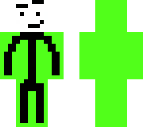 zielony croofix rizzler | Minecraft Skin