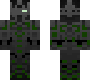 Blinded Green Knight but its actually green this time | Minecraft Skin