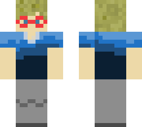 Pixel Eyes for Pixel Glasses | Minecraft Skin