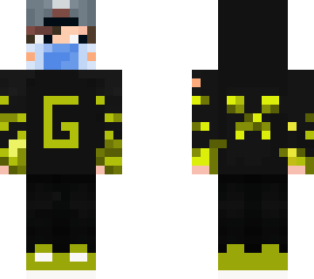 smarty pie with G logo | Minecraft Skin