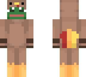 Thanksgiving sad Pepe | Minecraft Skin