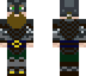 viking warrior floki | Minecraft Skin