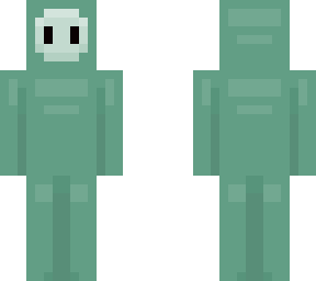 Green Fall Guys Bean | Minecraft Skin