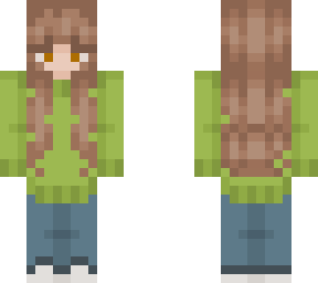 green girl | Minecraft Skins