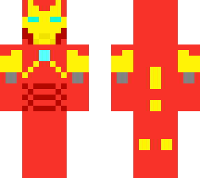 iron man | Minecraft Skins