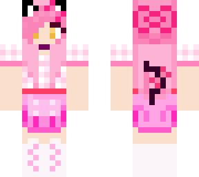 KC (Kawaii Chana and Top Wear Style) | Minecraft Skin