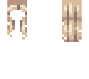 Wavy Female HB Blonde | Minecraft Skin