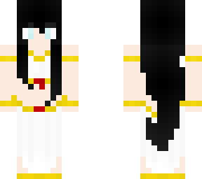 black hair ina | Minecraft Skin