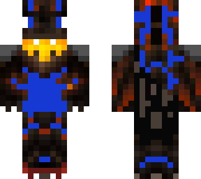 BLUE FIRE | Minecraft Skin