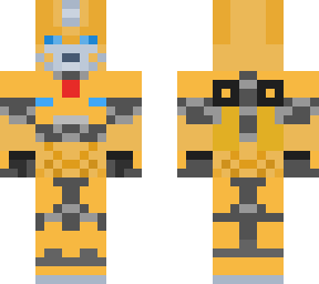 Bumblebee Cybertronian Form | Minecraft Skin
