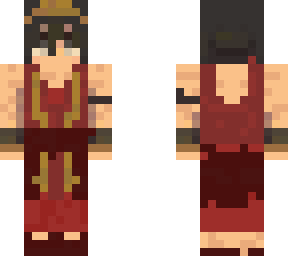fire nation toph | Minecraft Skin