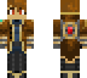 Genderbent Blank Echo | Minecraft Skin