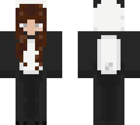 panda gilr skin | Minecraft Skin