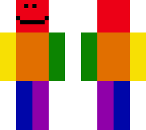 rainbow guy | Minecraft Skin