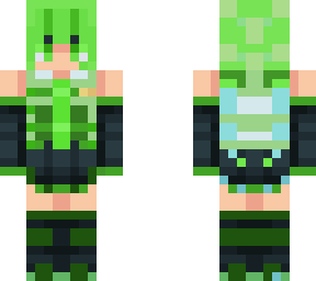 green girl | Minecraft Skin