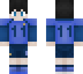 isagi | Minecraft Skins